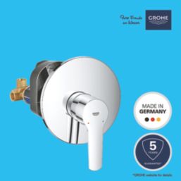 Grohe Start Concealed Single Outlet Manual Chrome Mixer Shower Valve ...