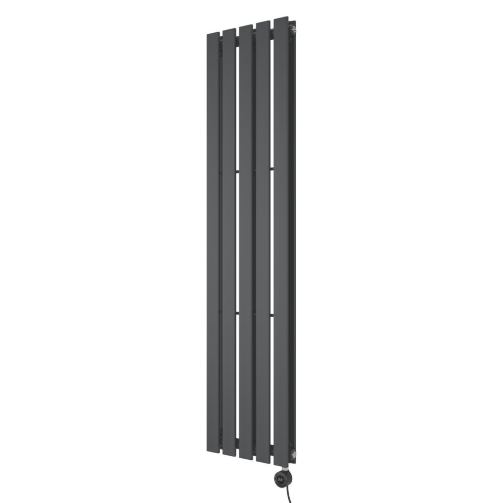Azur Ilios Duplex 1000W Electric Radiator 1600mm x 372mm Anthracite ...