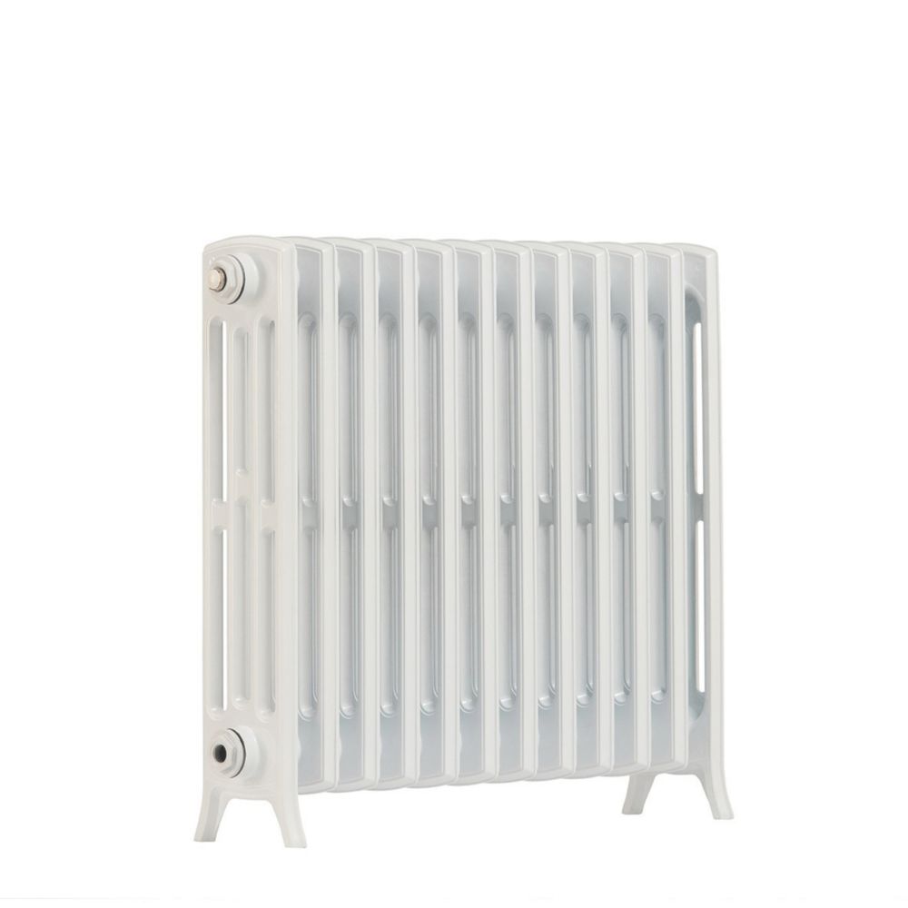 Arroll Edwardian 650mm x 728mm 3360BTU White Horizontal Designer ...