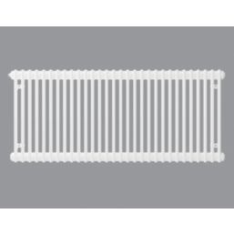 DeLonghi 600mm x 1406mm 4586BTU Traffic White Horizontal 2 Column ...