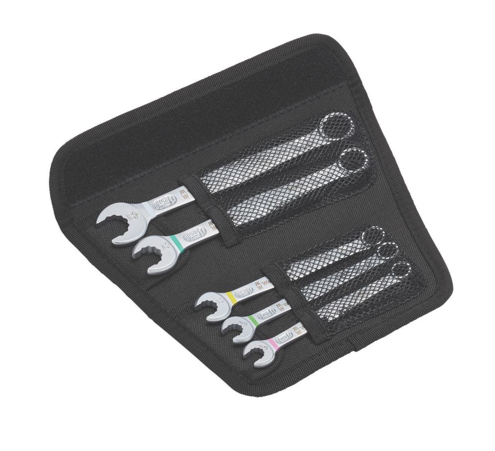 Wera Bicycle 10 Combination Spanner Set 5 Pcs - Screwfix