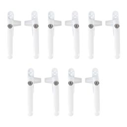 Smith & Locke Left & Right-Handed Window Handles White 10 Pack - Screwfix