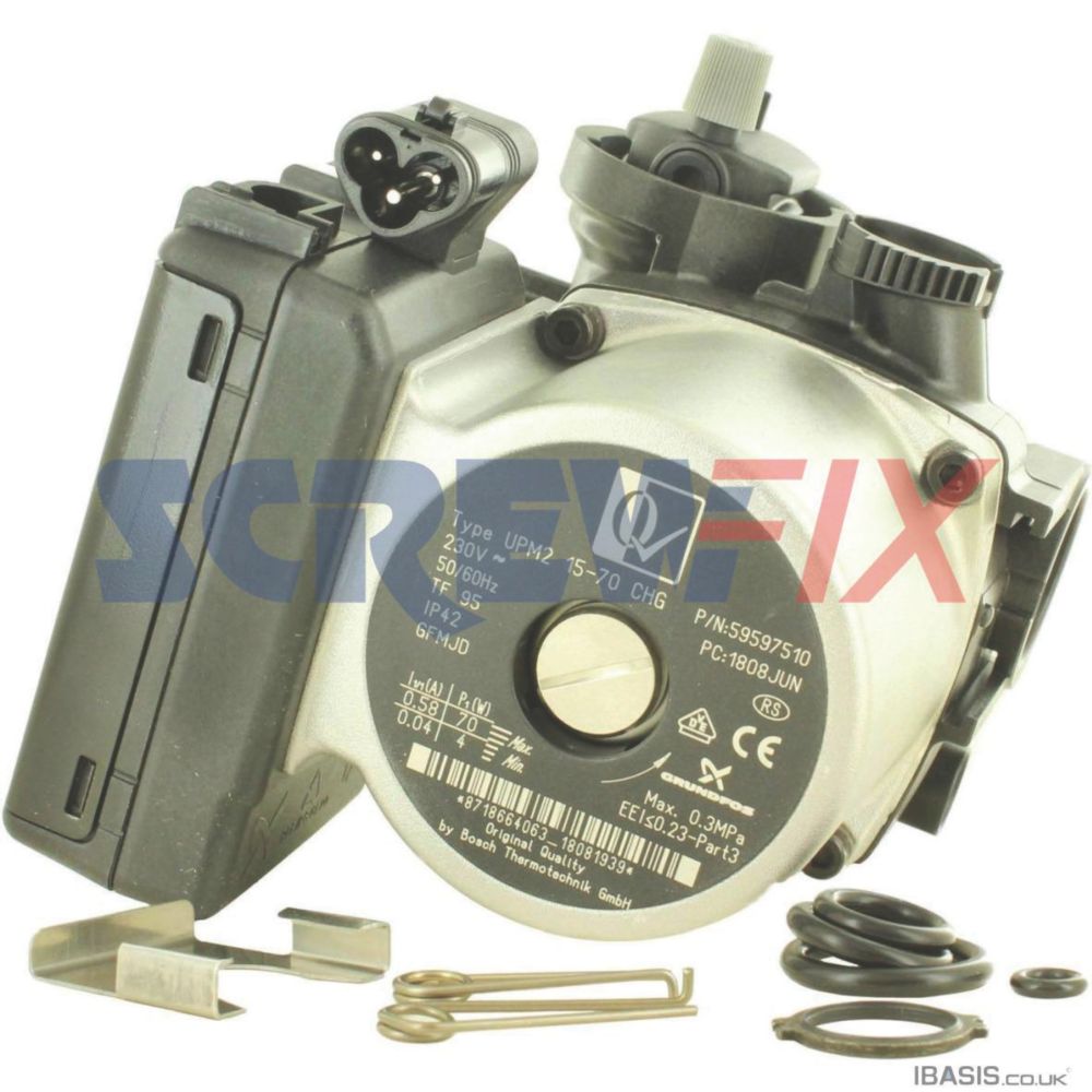 Worcester Bosch 8716117400 Pump Assembly - Screwfix