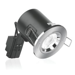 Aurora EFD Fixed Fire Rated LED Downlight Polished Chrome 5W 500lm ...