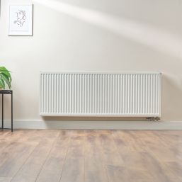 Time 600mm x 1600mm 1123BTU White Type 33 Convector Radiator - Screwfix