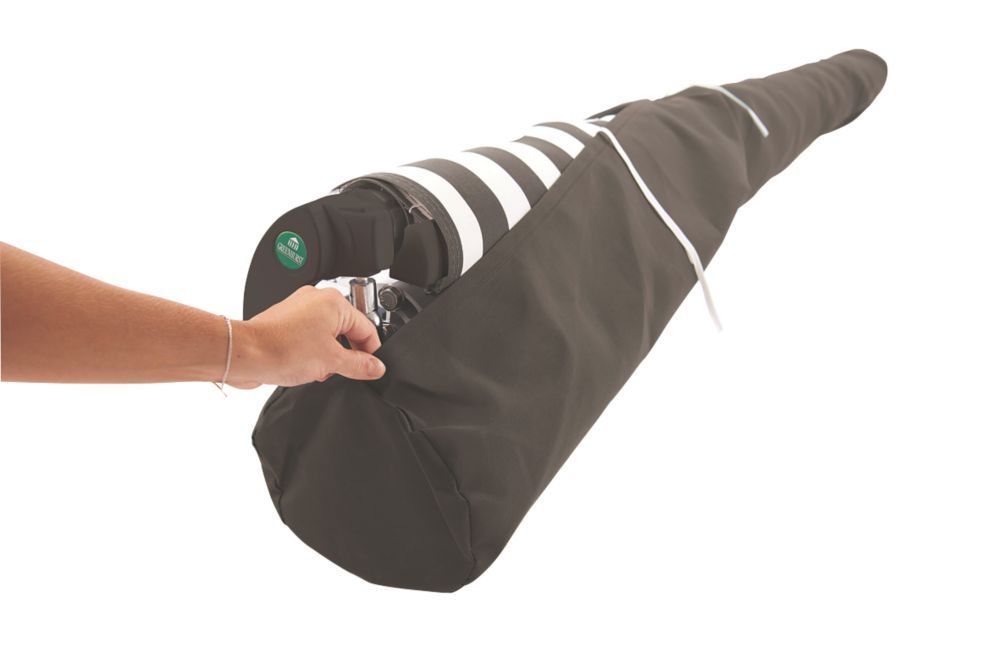 Greenhurst Awning Cover Grey 3.5m - Screwfix