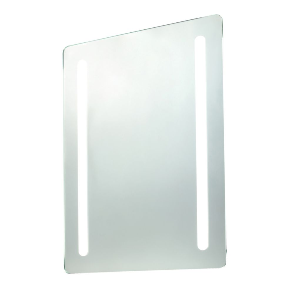 Spa Ecti Rectangular Mirror with Shaver Socket With 356lm LED Light ...