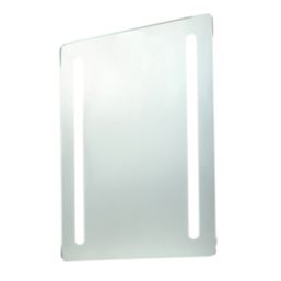 Spa Ecti Rectangular Mirror with Shaver Socket With 356lm LED Light ...
