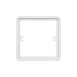 Schneider Electric Lisse 1-Gang Spacer White - Screwfix