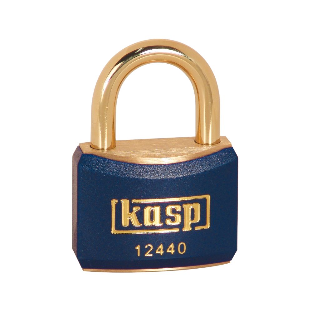 Kasp Lockout Padlock Blue 20mm x 21mm - Screwfix