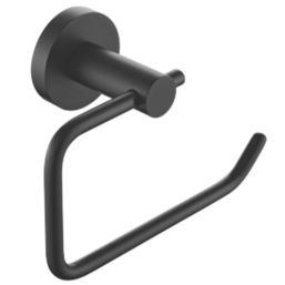 Bristan Round Toilet Roll Holder Black - Screwfix