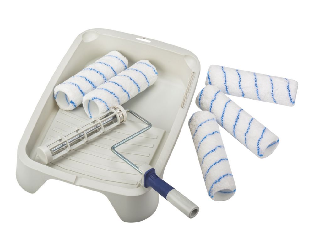 Fortress Trade 9" Roller Set 7 Pcs - Screwfix