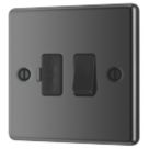 Black Nickel Fused Spurs | Switches & Sockets | Screwfix