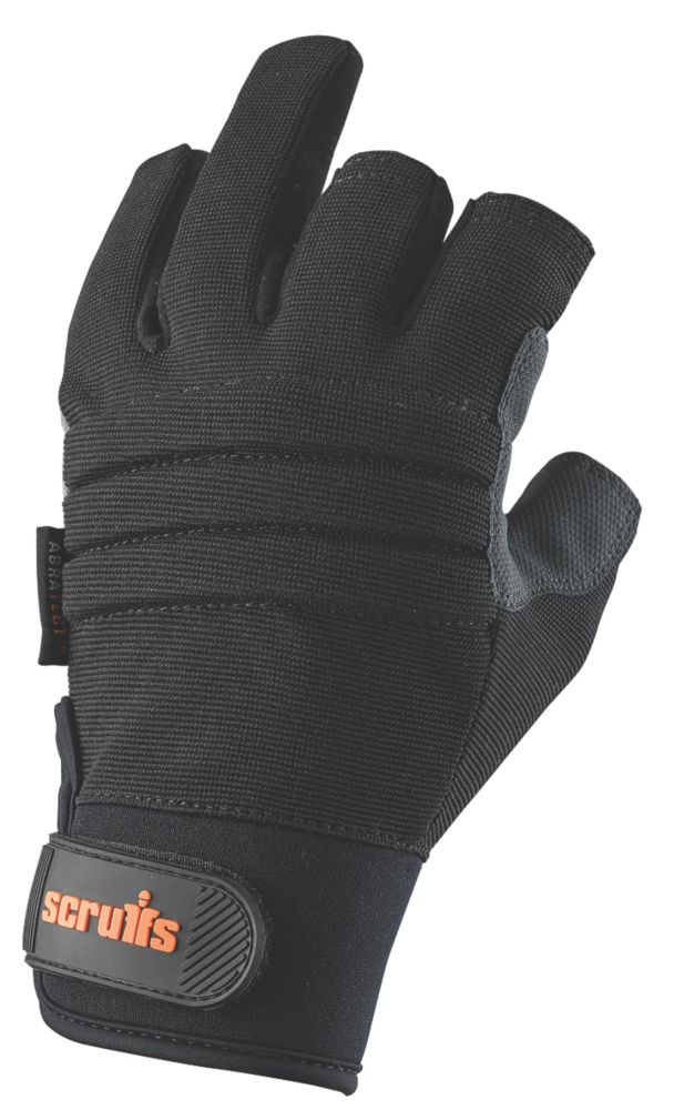 Scruffs Trade Precision Work Gloves Black/Grey X Large - Screwfix