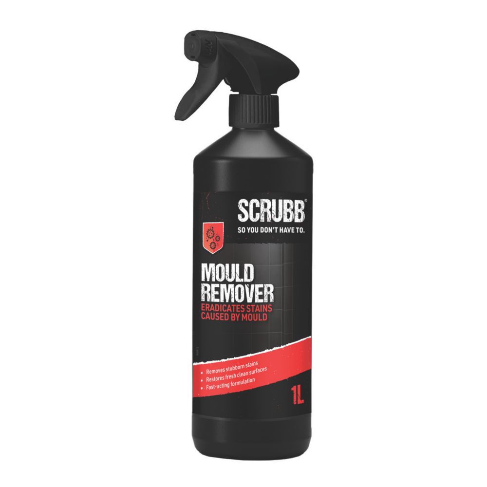 Scrubb Mould & Mildew Cleaner 1Ltr - Screwfix