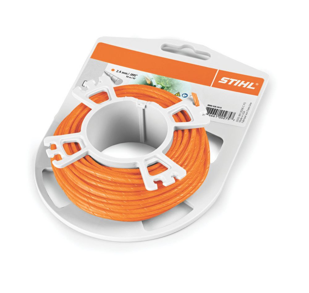 STIHL Round Mowing Line 2.4mm x 83m - Screwfix