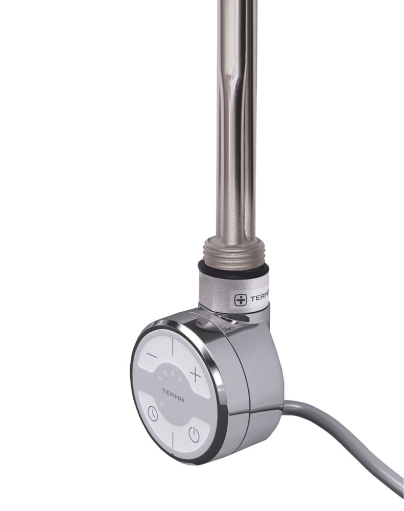 Terma MOA 600W Chrome Towel Radiator Heating Element - Screwfix