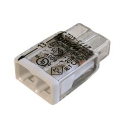 Wago 2773-402 32A 2-Way Push-Wire Connectors 120 Pack - Screwfix