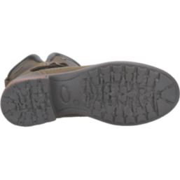 Cotswold Kinsham Size 8 Womens Khaki Waterproof Lace & Zip Non Safety ...