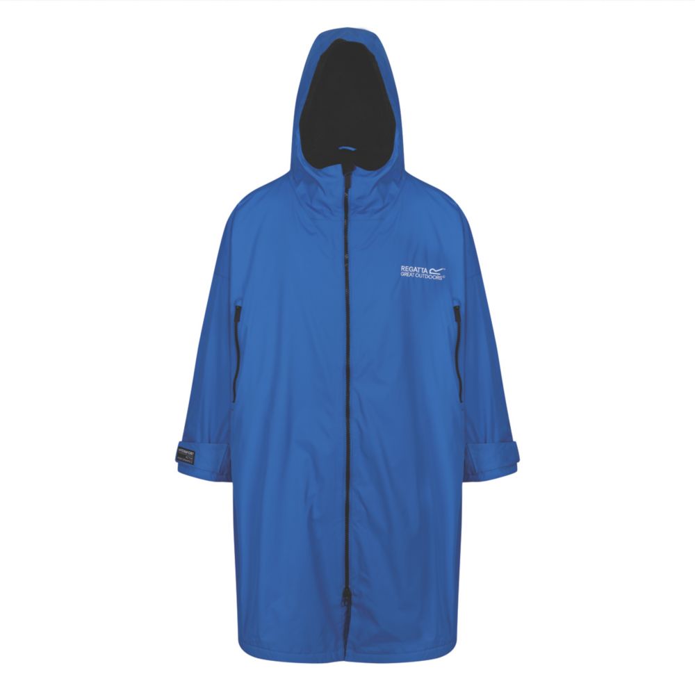 Regatta Adult Changing Robe Oxford Blue Large / X Large 43-54" Chest ...