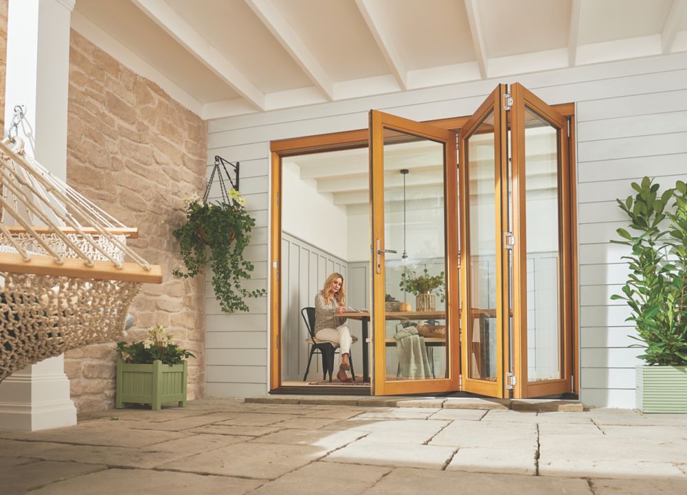 Wooden BiFold Doors | Doors & Door Fittings | Screwfix.com