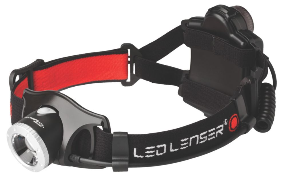 LEDlenser H7R.2 Rechargeable LED Head Torch Black 300lm - Screwfix
