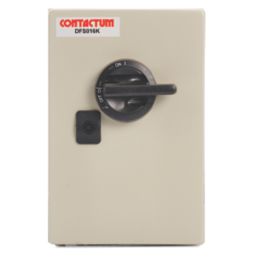 Contactum DFS016K 16A 3P+N+E Fused 3-Phase Enclosed Switch Fuse - Screwfix