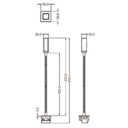 Knightsbridge LED Reading Light Module Grey 2W 55lm - Screwfix