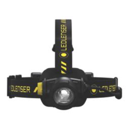 LEDlenser H7R WORK Rechargeable LED Head Torch Black 15 - 1000lm - Screwfix