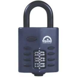 Squire CP30 Water-Resistant Combination Padlock Blue 30mm - Screwfix