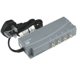 Labgear LDA204K 4-Way 5G Aerial Amplifier - Screwfix