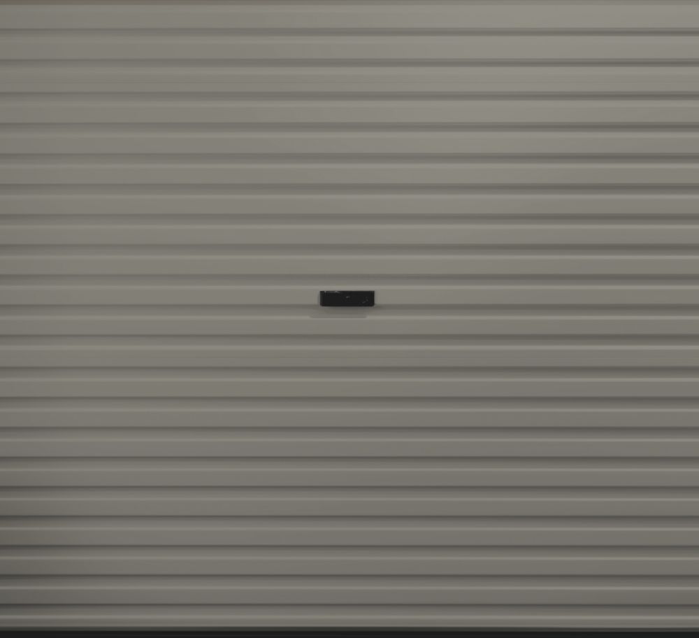 Gliderol 7' 1" x 7' Non-Insulated Steel Roller Garage Door Merlin Grey ...