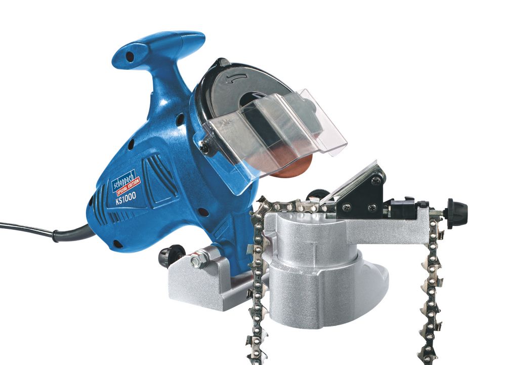 Scheppach KS 1000 100mm Electric Universal Chain Sharpener 230V | Bench ...
