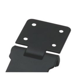 Smith & Locke Hasp & Staple Powder-Coated 89mm - Screwfix