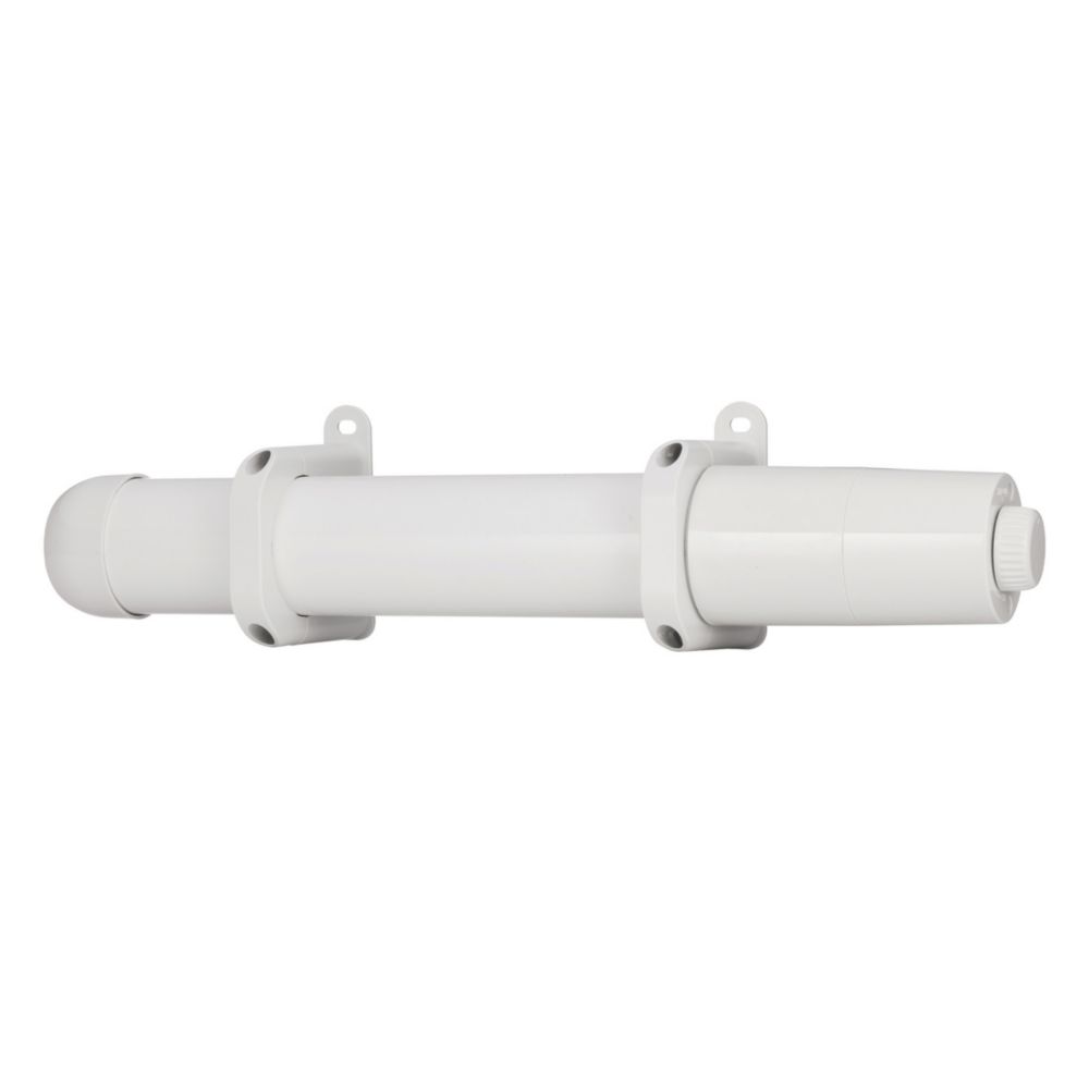 TCP 60W Electric Wall or Ceiling-Mounted Tube Heater White - Screwfix