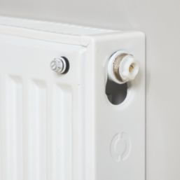 Arctic Hayes White Radiator Bleed Valve 2 Pack - Screwfix