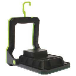 Luceco Rechargeable LED Folding Magnetic Work Light and Hook with Power ...
