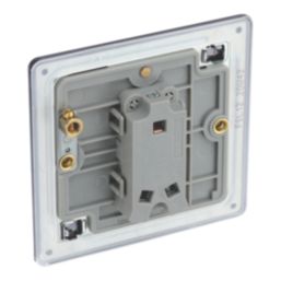 LAP 20A 16AX 1-Gang 2-Way Light Switch Slate Grey - Screwfix