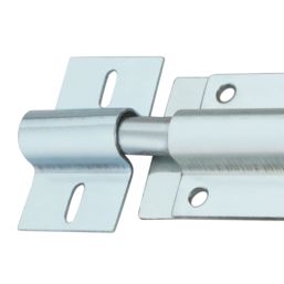 Smith & Locke Adjustable Barrel Gate Bolt Silver 152mm - Screwfix