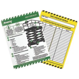 Scafftag MEWP Tag Kit 7 Pieces - Screwfix