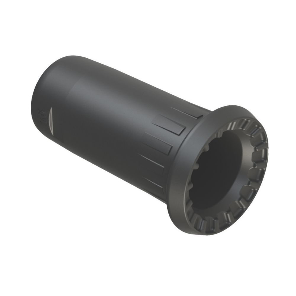 PolyPlumb Enhanced Plastic Push-Fit Pipe Stiffeners 15mm 10 Pack - Screwfix
