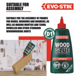Evo-Stik Wood Adhesive Interior 500ml - Screwfix