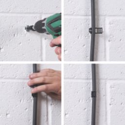 D-Line Wrap & Lock Design Fire Rated EV Fixing 10-17mm 20 Pack - Screwfix