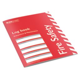 Firechief A4 Fire Safety Log Book - Screwfix