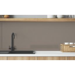 Wilsonart Terra Grey/Seabreeze Green Mid-Rise Splashback 3050mm x 600mm ...