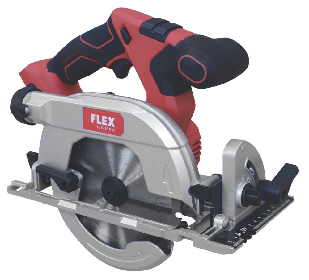 Flex CS 62 18.0-EC 165mm 18V Li-Ion Brushless Cordless Circular Saw ...