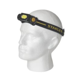 Stanley LED Head Torch with Magnet Black & Yellow 300lm - Screwfix