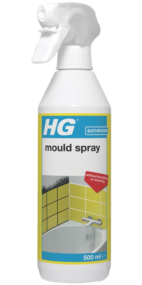 HG Mould, Mildew & Algae Remover Spray 500ml - Screwfix