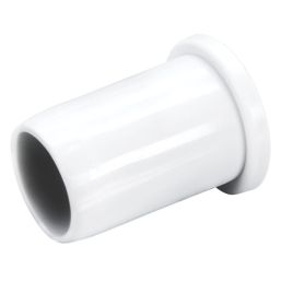 FloPlast FloFit+ Plastic Push-Fit Inserts 15mm 50 Pack - Screwfix