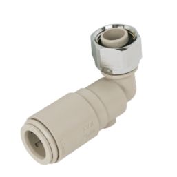 JG Speedfit Angled Service Valve With Tap Connector 15mm x 1/2" - Screwfix